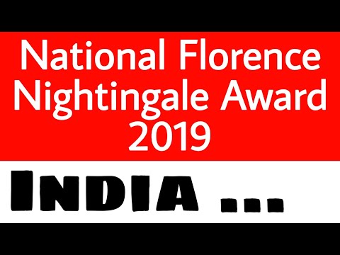 national Florence Nightingale award 2019