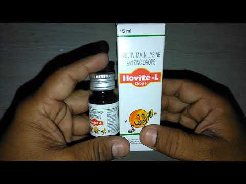 Hovite L Nutritional Supplement Drops, 15 ml/bottle, Price from Rs.59 ...