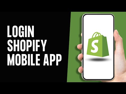 How to Login Shopify Mobile App 2024 | Shopify Login Sign In