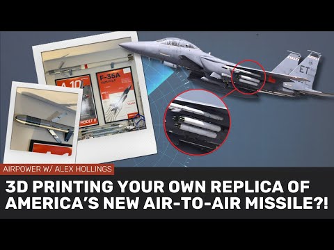 How to print your own replica of America's newest air-to-air missile!