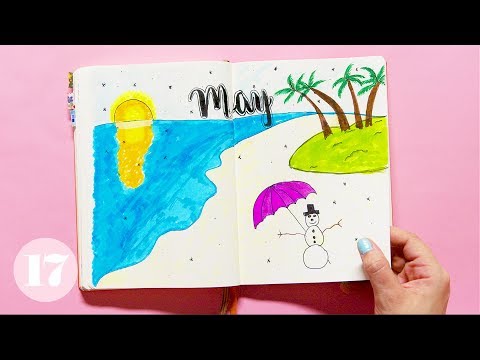 How to Set Up Your Month in Your Bullet Journal