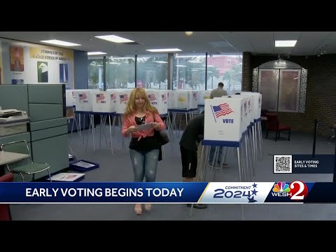 Early voting begins Monday in many Central Florida locations