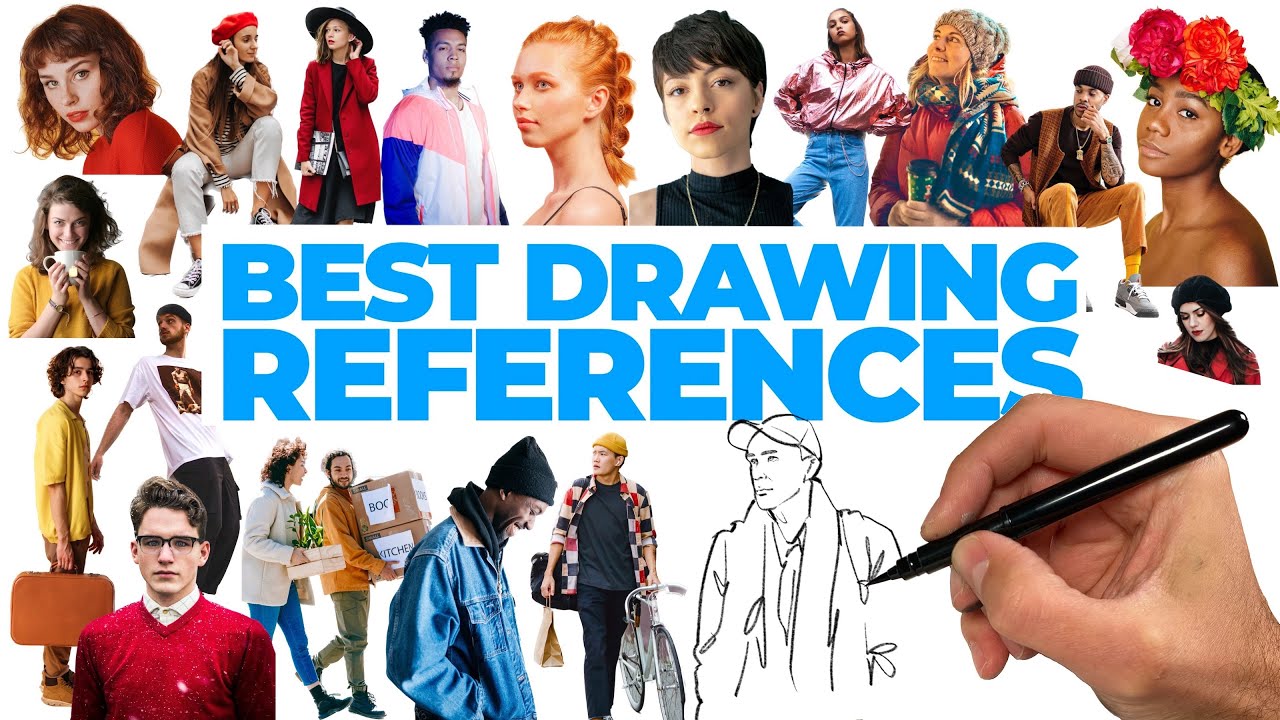How to ACTUALLY find REFERENCES for drawing!