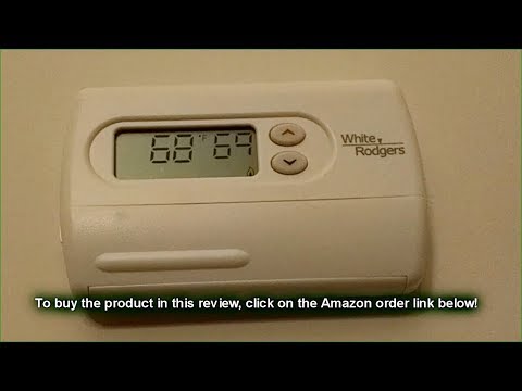 HIGH QUALITY Thermostat with Installation How To - Emerson 1F86-344 Non-Programmable REVIEW