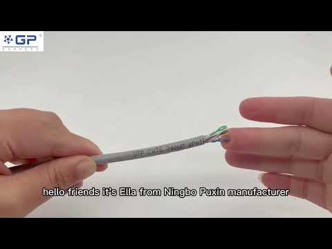 The material of network cable cat6 utp 24AWG