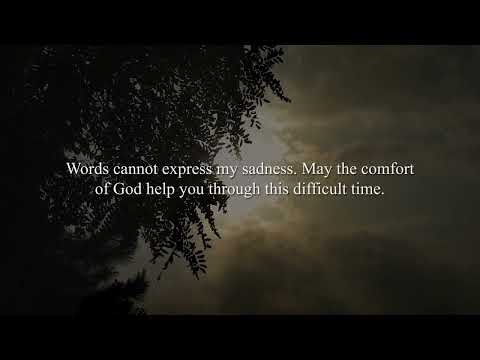Deepest Sympathy Condolences Quotes | Words for the Soul