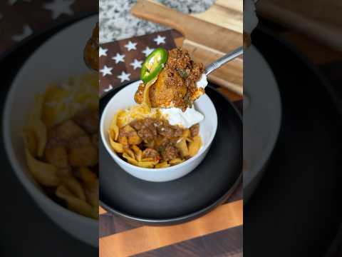 Award-winning Texas Chili (NO BEANS!) #recipe #chili #texas