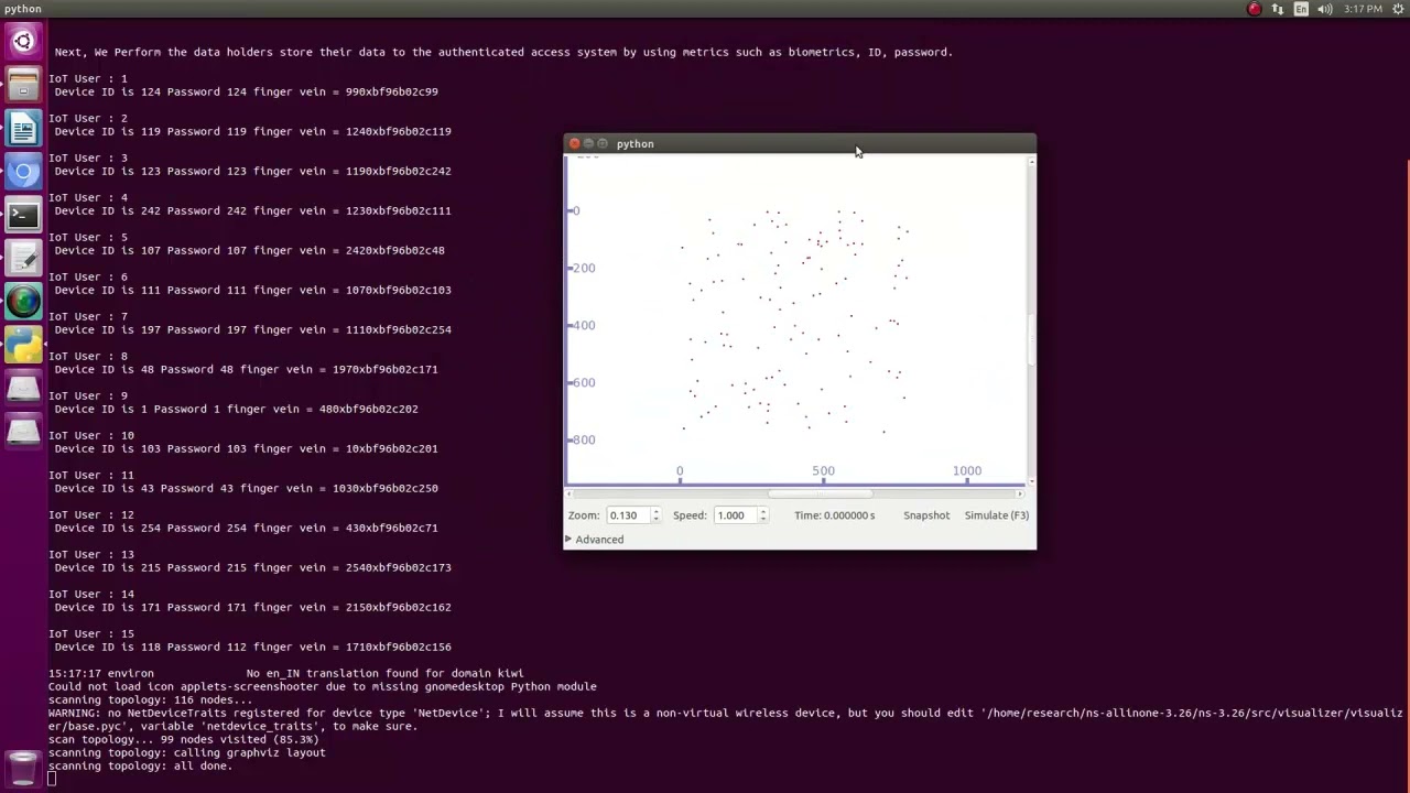Blockchain based Decentralized Access Control Simulation