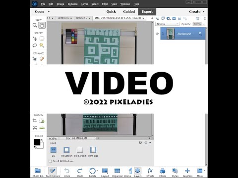 Perspective Crop Tool in Photoshop Elements