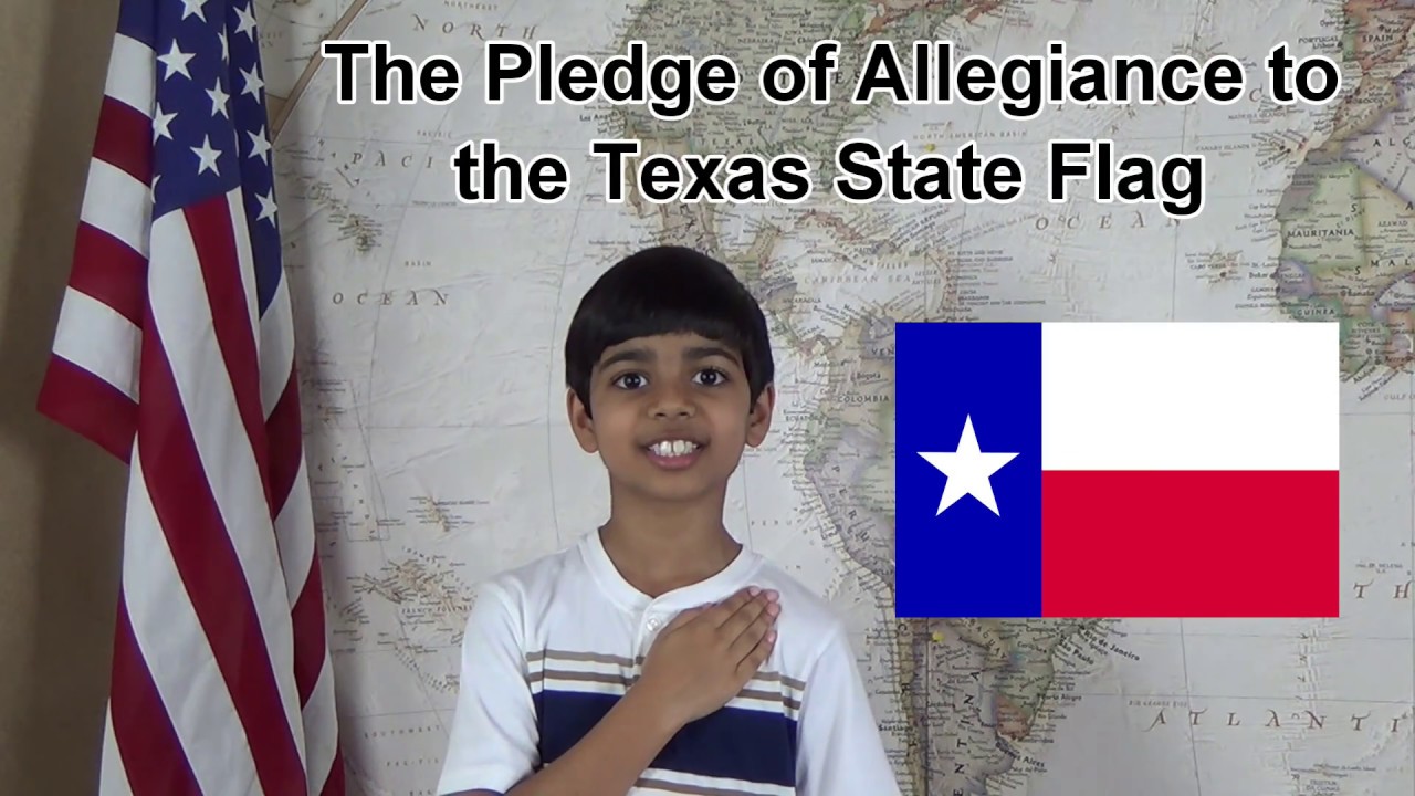 The Pledge of Allegiance to the Texas State Flag