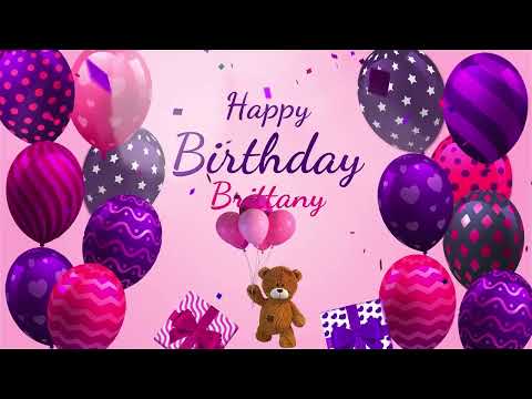 Happy Birthday Brittany | Brittany Happy Birthday Song