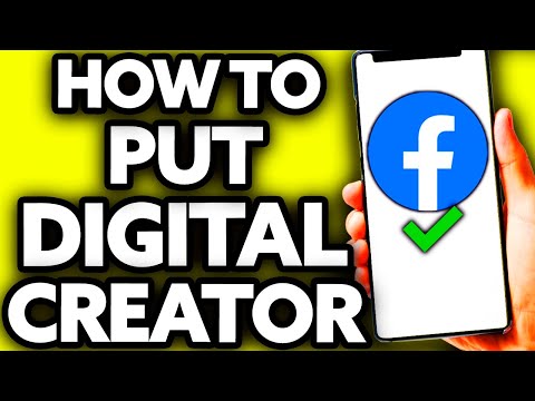 How To Put Digital Creator on Facebook Profile 2025