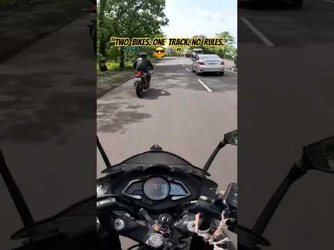 "CBR 250R vs RS200 | Dosti ya Dangal?" #shorts #bike #race #gopro #action #cbr250r #rs200p