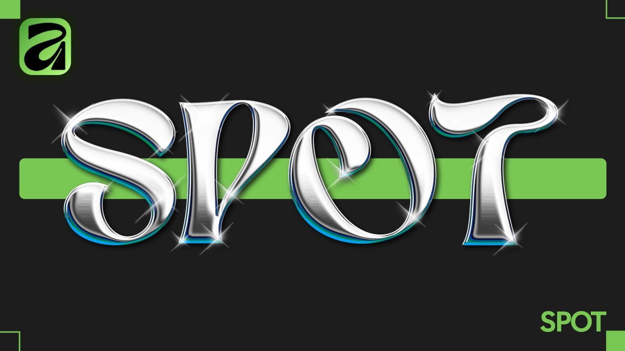 How to Make Ultra Realistic Chrome Text in Affinity