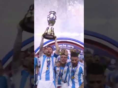 Congratulations Argentina🫶🇦🇷 Winner of Copa America 2024🎉🇦🇷🇦🇷#viral#shorts#argentina#copaamerica2024