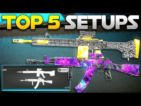 NEW TOP 5 *BROKEN* ASSAULT RIFLE META LOADOUTS in WARZONE! (Warzone Meta Loadouts) BO6