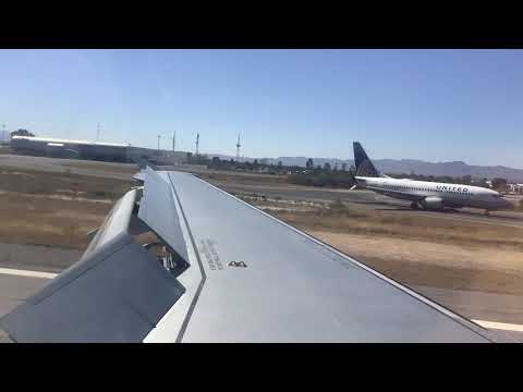 TRIP REPORT l American Airlines landing San Luis Potosí l Airbus A319 l economy