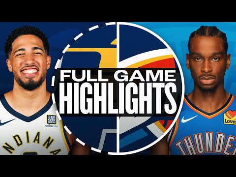 PACERS at THUNDER | FULL GAME HIGHLIGHTS | March 29, 2025