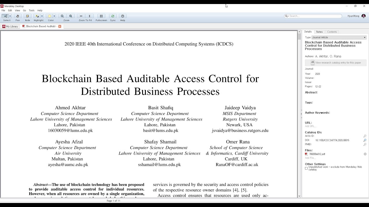 015 Blockchain Based Auditable Access Control for Distributed Business Processes
