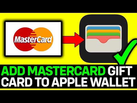 How To Add MasterCard Gift Card To Apple Wallet 2025
