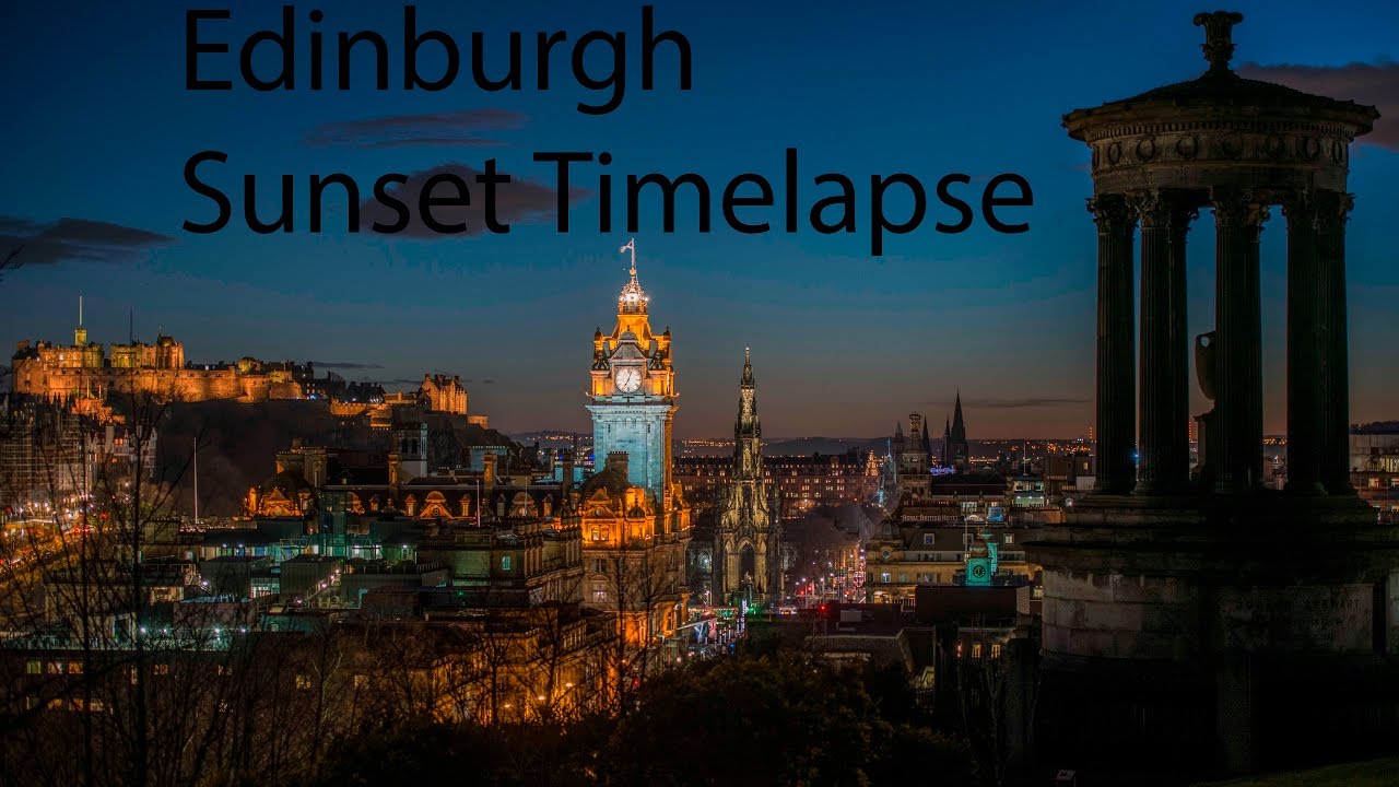 Edinburgh Sunset 28-FEB-17
