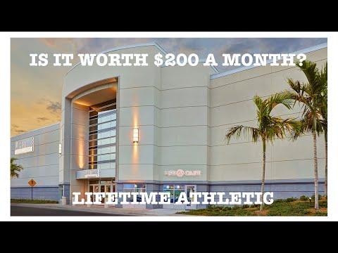 $200 Dollars A Month For A Gym Membership!?! Is It Worth It? | LIFETIME ATHLETIC TAMPA, FL | REVIEW