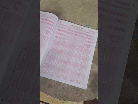 OMR answer sheet for 100 questions#shorts