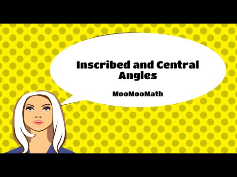 Inscribed and Central Angles-Circles
