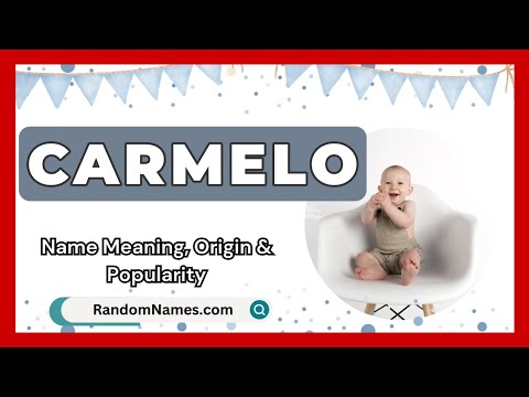 Carmelo - Baby Boy Name Meaning, Origin & Popularity - RandomNames.com