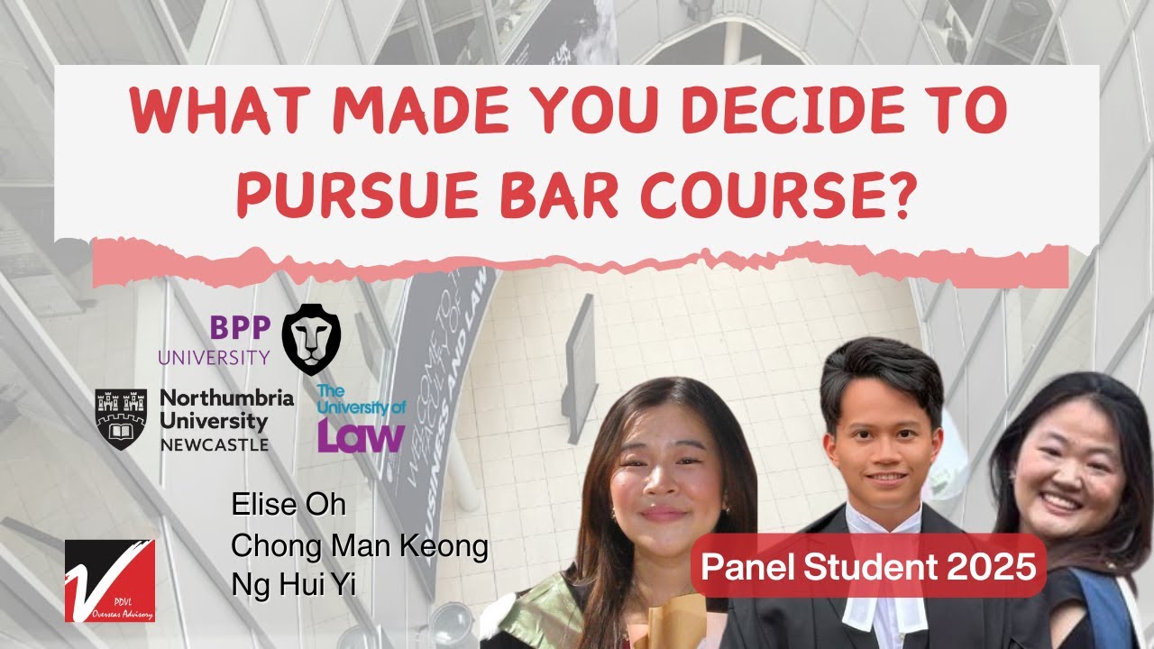 Why Study the Bar Course Hear from Bar Graduates & Current Students PDVL UK Bar Event 2025