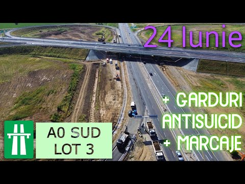 [24.06.2025] Autostrada Centura A0 Bucuresti, Lot 3 Sud #AKTOR #INTRAKAT