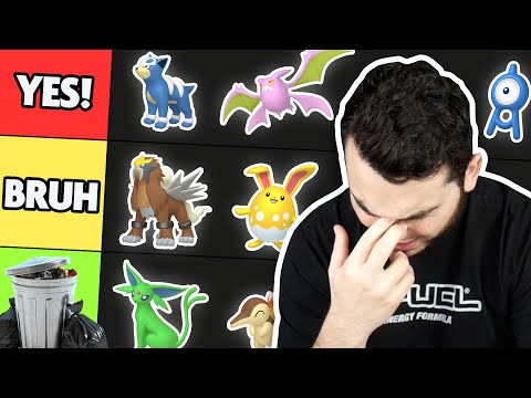 ALL SHINY POKEMON in Generation 2 RANKED!