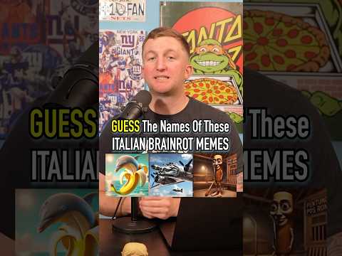 Guess The Names Of The Italian Brain Rot Memes! #shorts #brainrot #italian #meme #guessinggame
