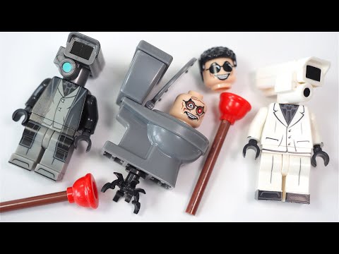 LEGO Skibidi Toilet | Cameraman | CameraHeads | Skibidi Toilet Unofficial Lego Minifigures