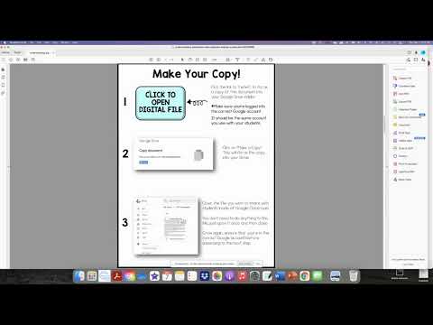How to make a digital file for Google Drive