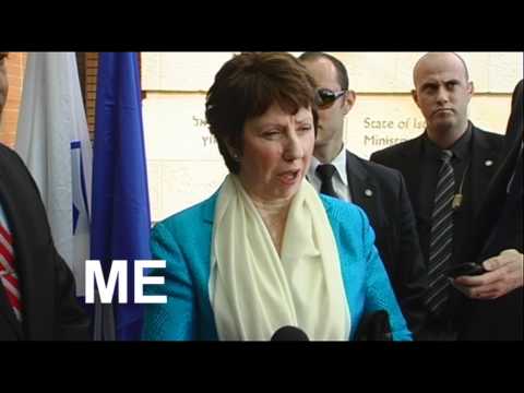 EU Foreign Policy Chief Catherine Ashton in israel