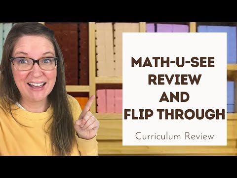 MATH-U-SEE Curriculum Review || Flip Through
