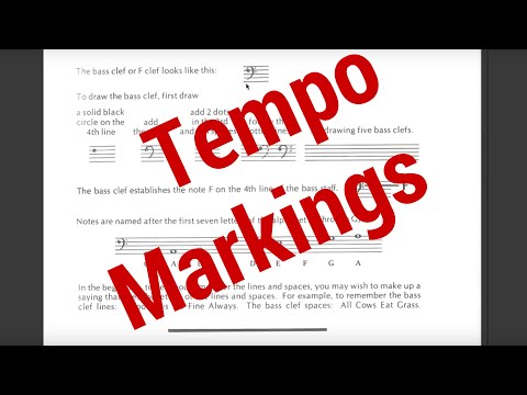 Theory Thursday #43: Tempo Markings & Other Symbols