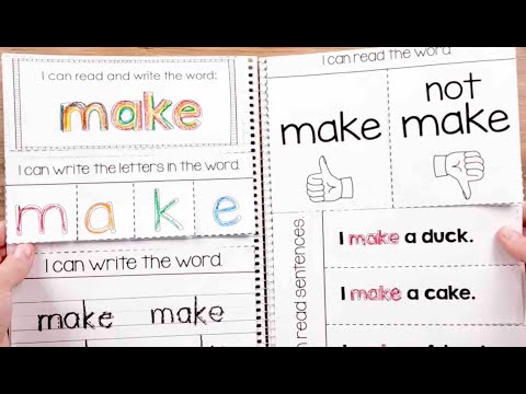 Sight Word Interactive Notebook
