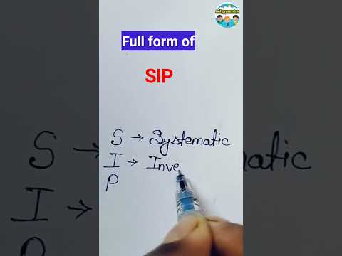#full form of SIP /Watch SIP full form @Balgyanastra