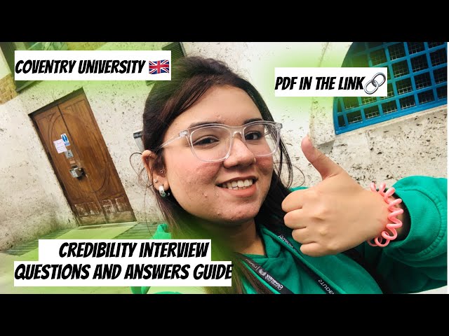 A Comprehensive Guide to Coventry University's Credibility Interview | Galaxy.ai | Galaxy.ai