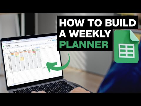 Build a Weekly Time-Blocking Planner in Google Sheets (That Resets Automatically)