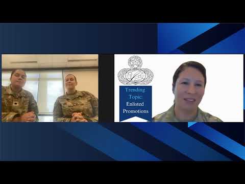 TRENDING TOPIC: TRACKING ENLISTED PROMOTIONS