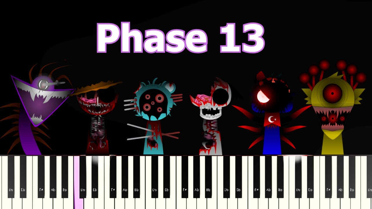 SPRUNKI PHASE 13 - Easy Piano Tutorial