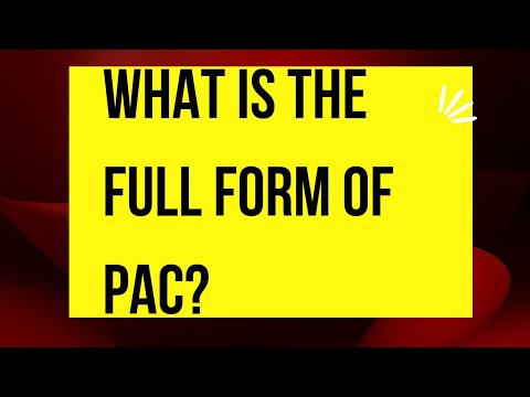 PAC FULL FORM PART 269