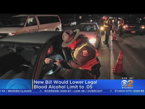 California Lawmakers Considering Lowering Blood Alcohol Limit