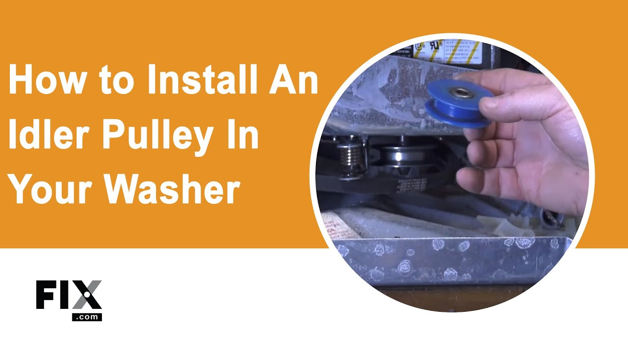 How to Fix a Pulley for a Washer That Has Spinning Issues