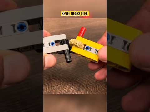 LEGO Technic Bevel Gears Flex Tutorial