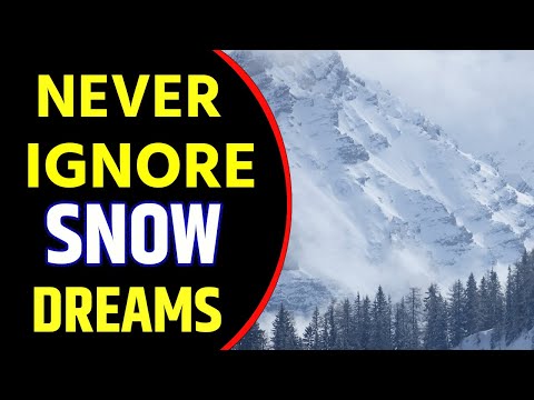 What Does Snow Dream Meaning | Dreaming of Snow | Snow Dream Interpretation Spiritual Meaning