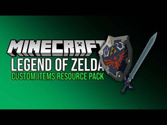 Legend of Zelda Custom Items Minecraft Texture Pack